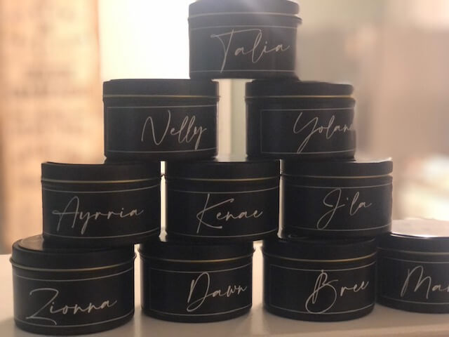 Personalized Candles – sparknco